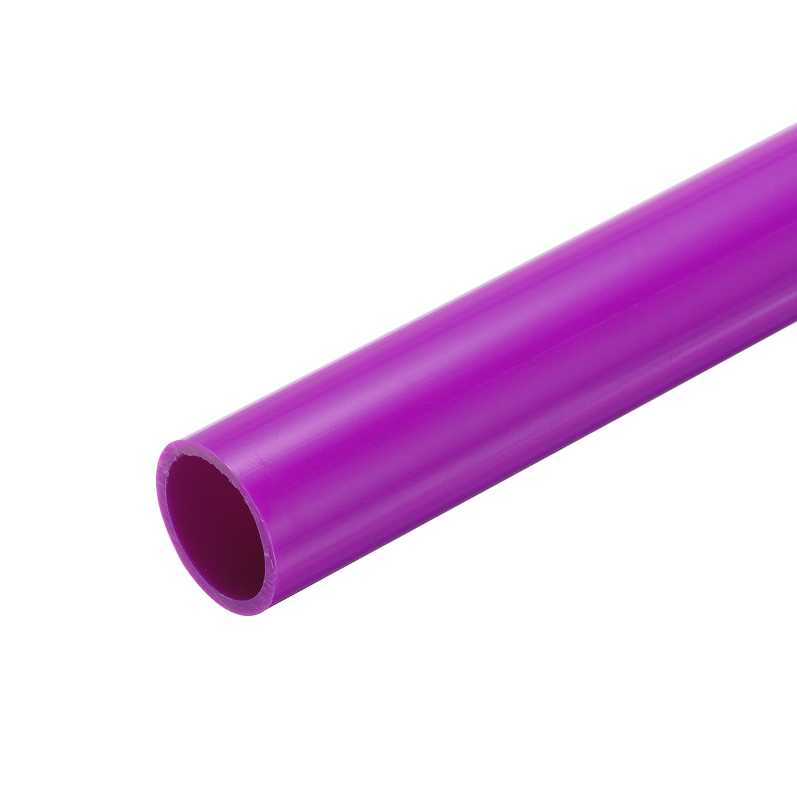 Uxcell 21mm ID 25mm OD 500mm Purple PVC Pipe Rigid Water Pipe Drain ...