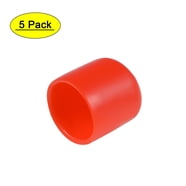 Uxcell 1.34'' Vinyl Round Caps Cover Screw Thread Protector Rubber ...