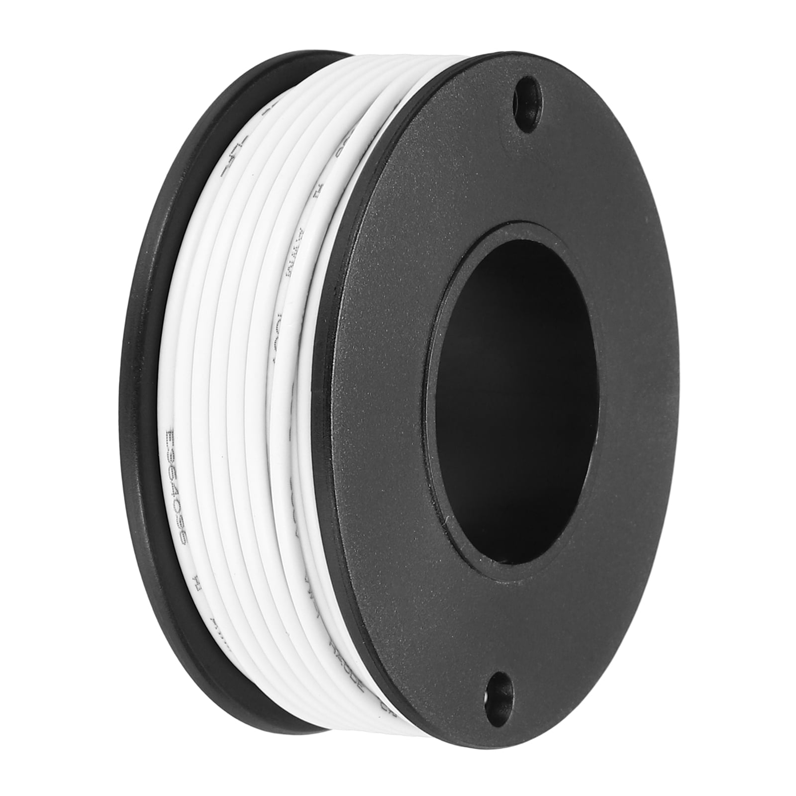 Uxcell 22AWG Stranded Wire Hookup 10M/33ft White Electrical Wire UL1007 ...