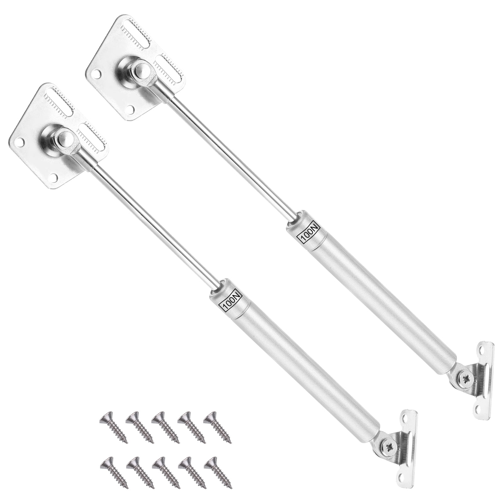 Uxcell 22LB/100N Gas Struts, 11.4 Inch Spring Shocks Lift Support for ...