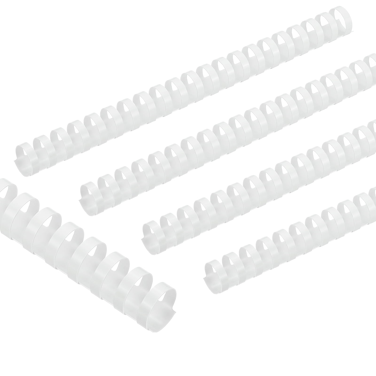 Uxcell 22mm (7/8") Plastic Binding Combs, 10 Pcs 21 Rings Comb Binding ...