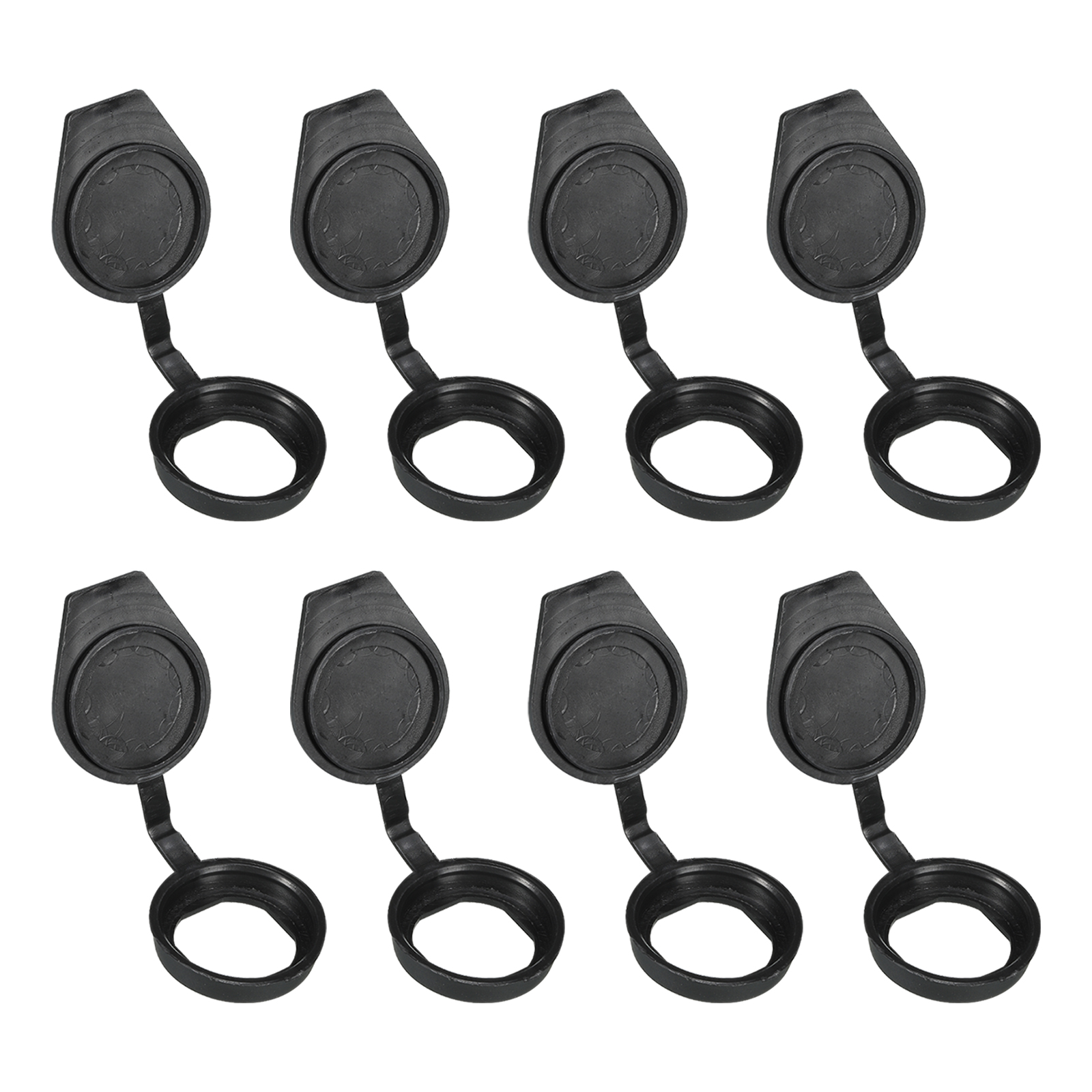 Uxcell 22mm Door Lock Dust Cover, 8 Pack Rubber Waterproof Keys Panel ...