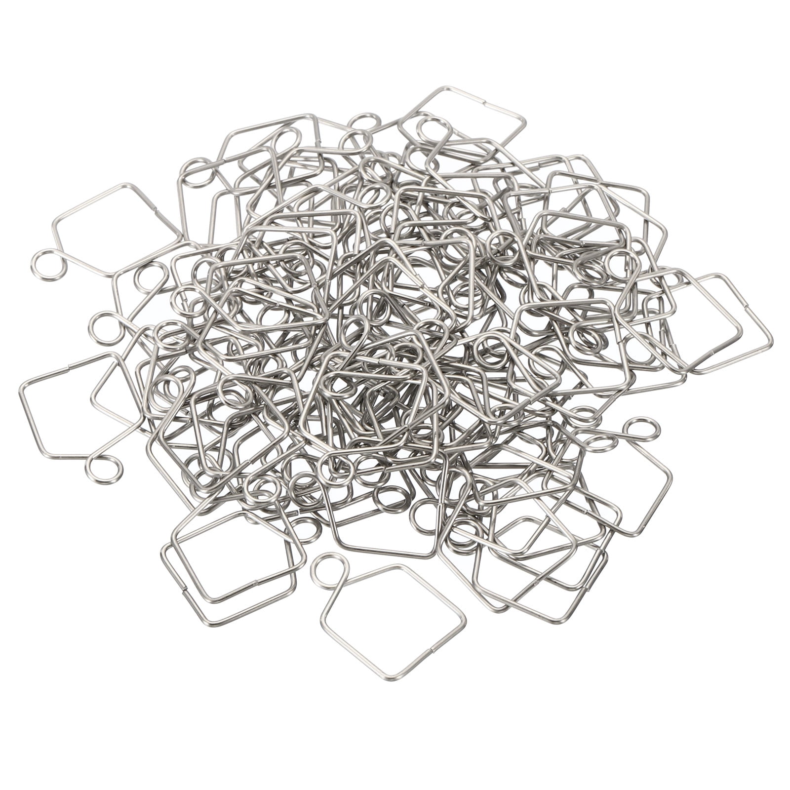 Uxcell 22mm L x 16mm W Chandelier Connector Clip Stainless Steel Buckle ...