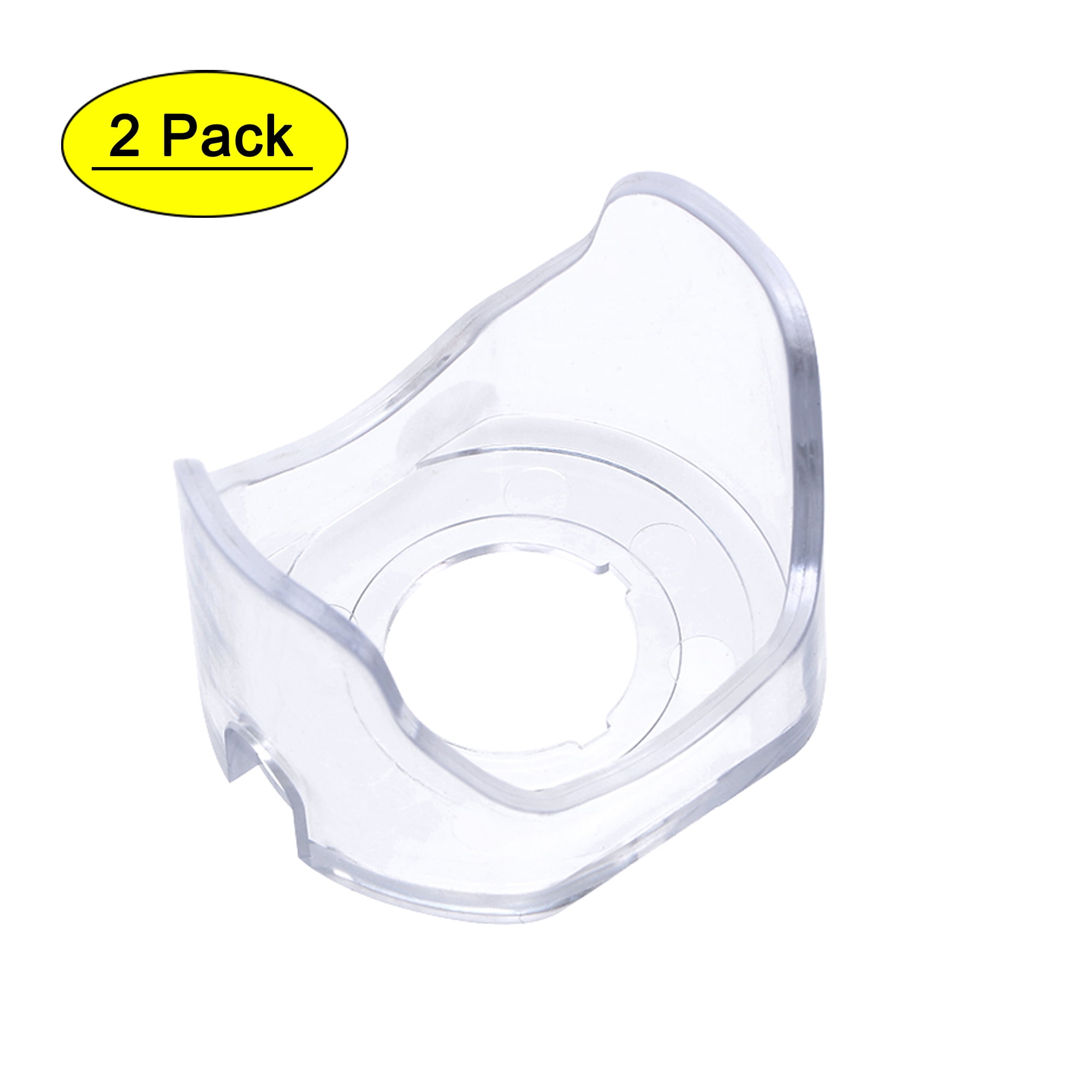 Uxcell 22mm Plastic Two Feet Push Switch Button Protective Cover Clear ...