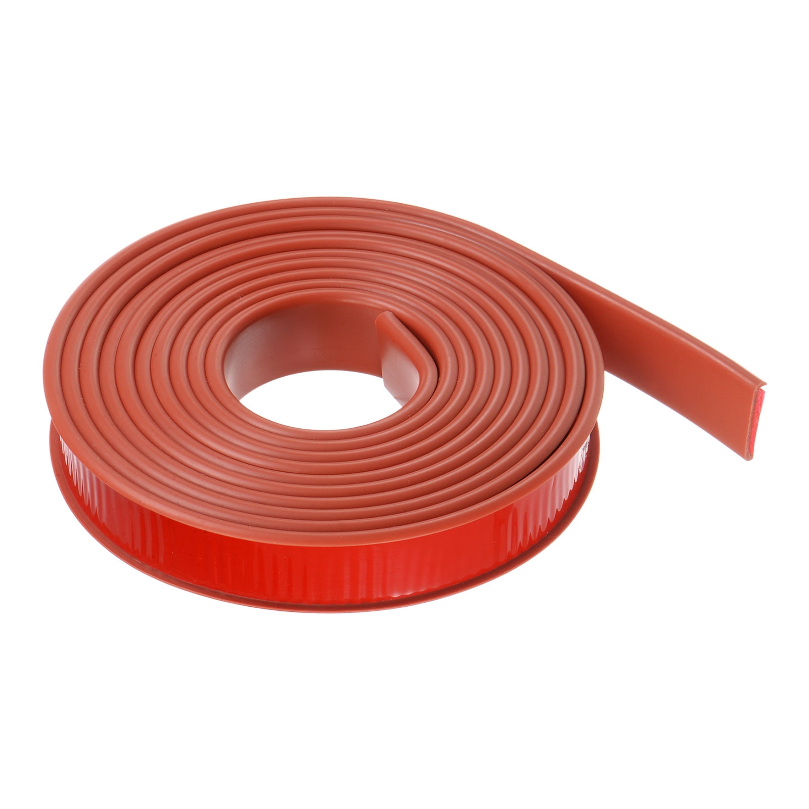 Uxcell 22mm x 3000mm Flexible TPE Self Adhesive U-Shape Veneer Edging ...