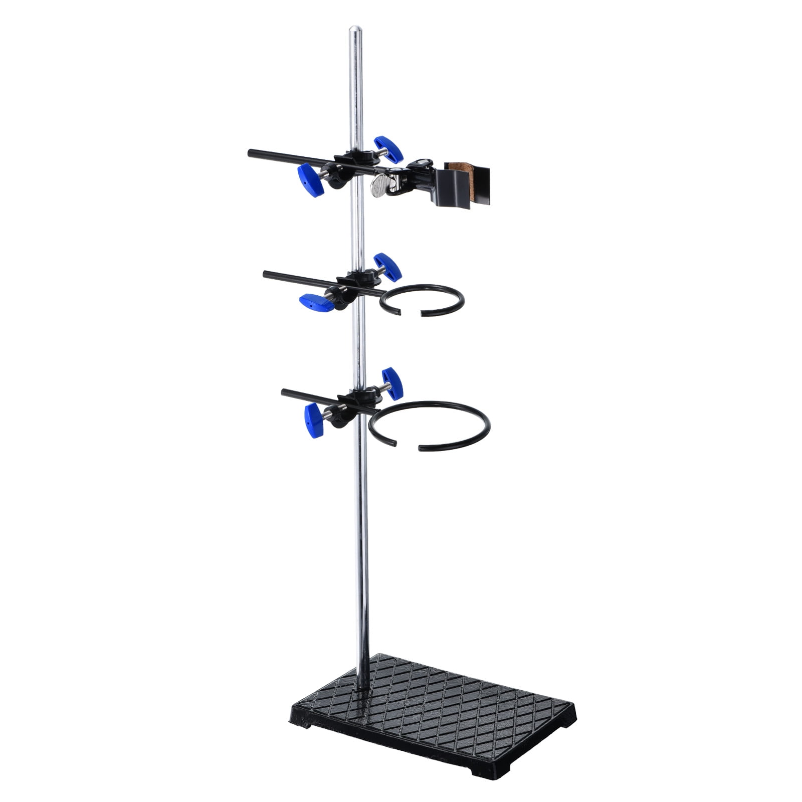 Uxcell 23.6 Inch Lab Stand Set, Laboratory Support Set with Flask Clamp ...
