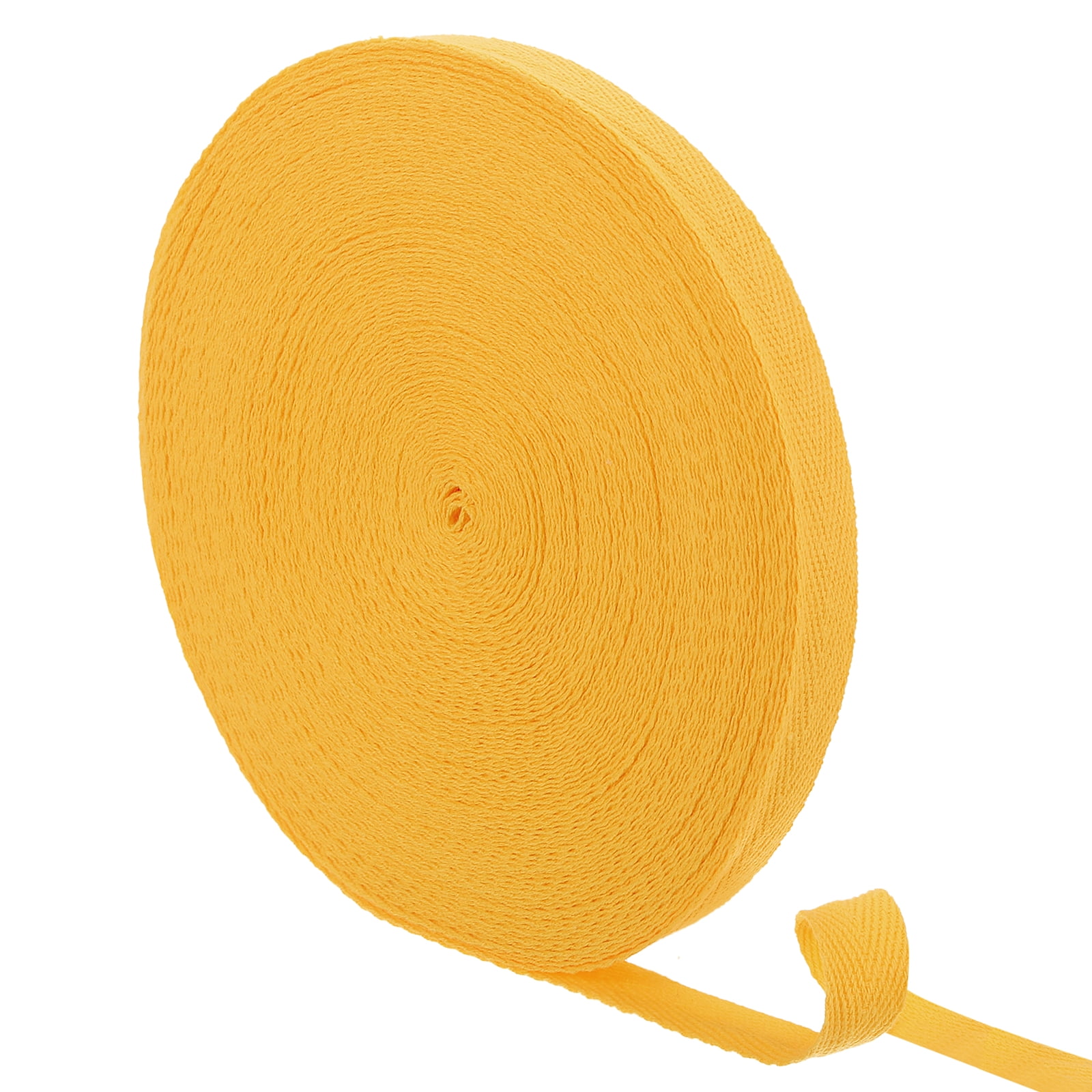 Uxcell 23 Yards Cotton Twill Tape, 12mm Herringbone Webbing Ribbon Bias ...