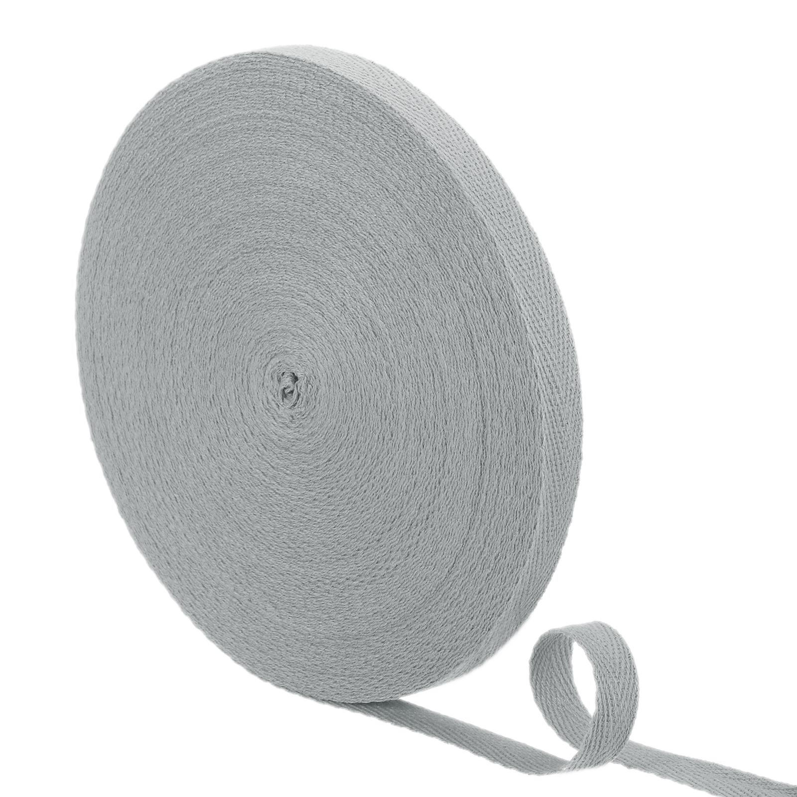 Uxcell 23 Yards Cotton Twill Tape, 12mm Herringbone Webbing Ribbon Bias ...
