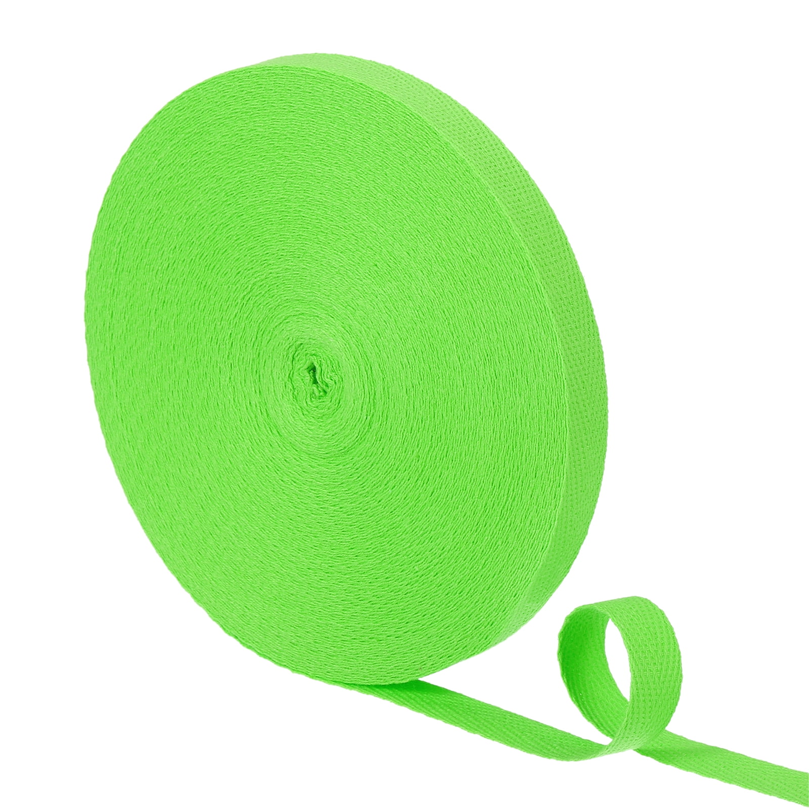 Uxcell 23 Yards Cotton Twill Tape, 12mm Herringbone Webbing Ribbon Bias ...