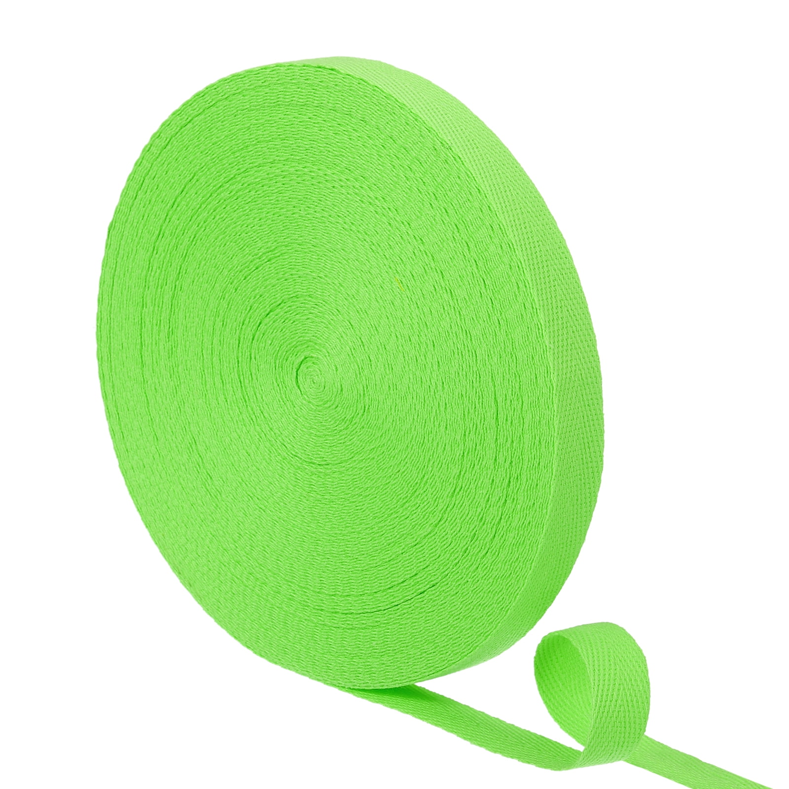 Uxcell 23 Yards Cotton Twill Tape, 15mm Herringbone Webbing Ribbon Bias ...