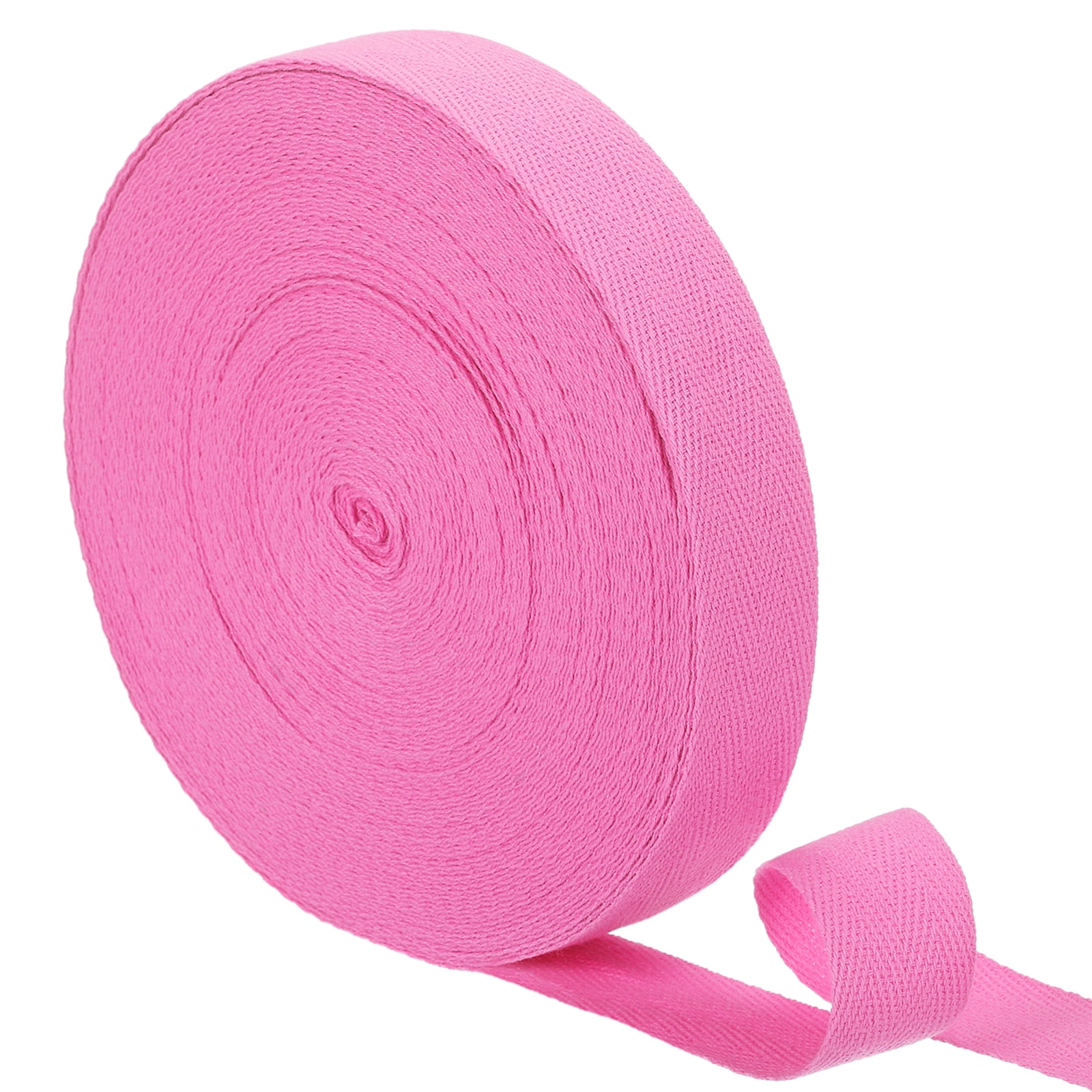 Uxcell 23 Yards Cotton Twill Tape, 25mm Herringbone Webbing Ribbon Bias ...