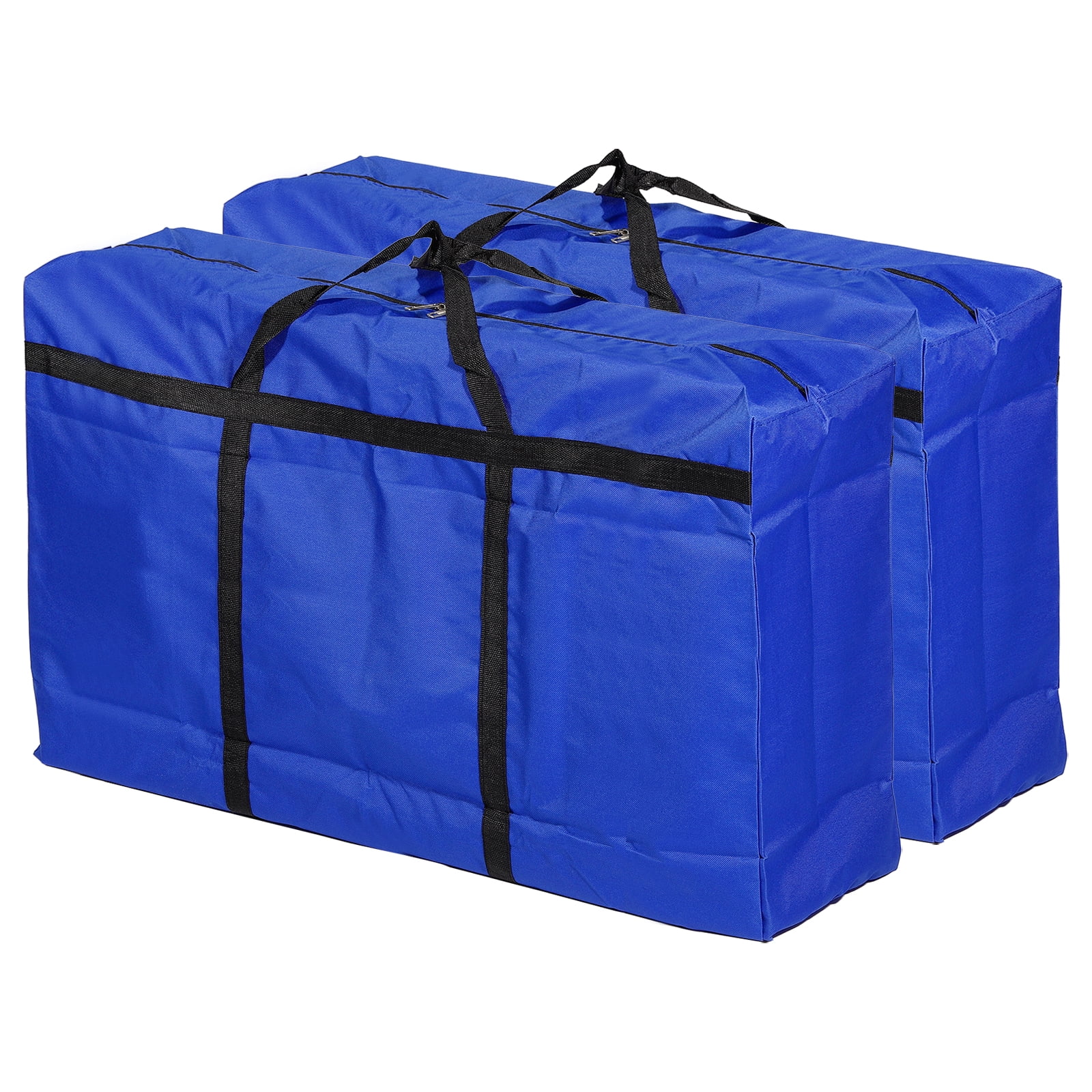 Uxcell 230L Capacity Storage Tote with Zippers Clothes Moving Tote Bags ...