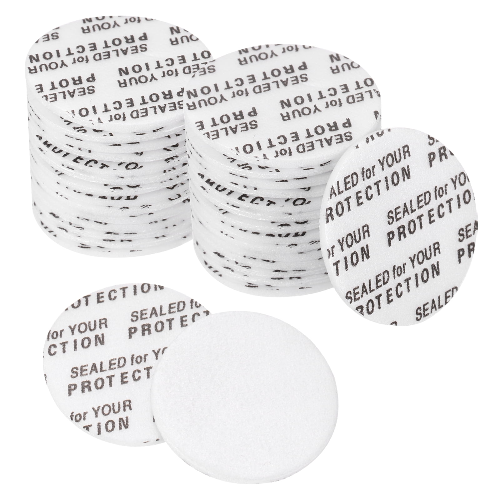 Uxcell 23mm/0.91"Foam Lid Liner, 160Pcs Adhesive Round PS Pressure ...