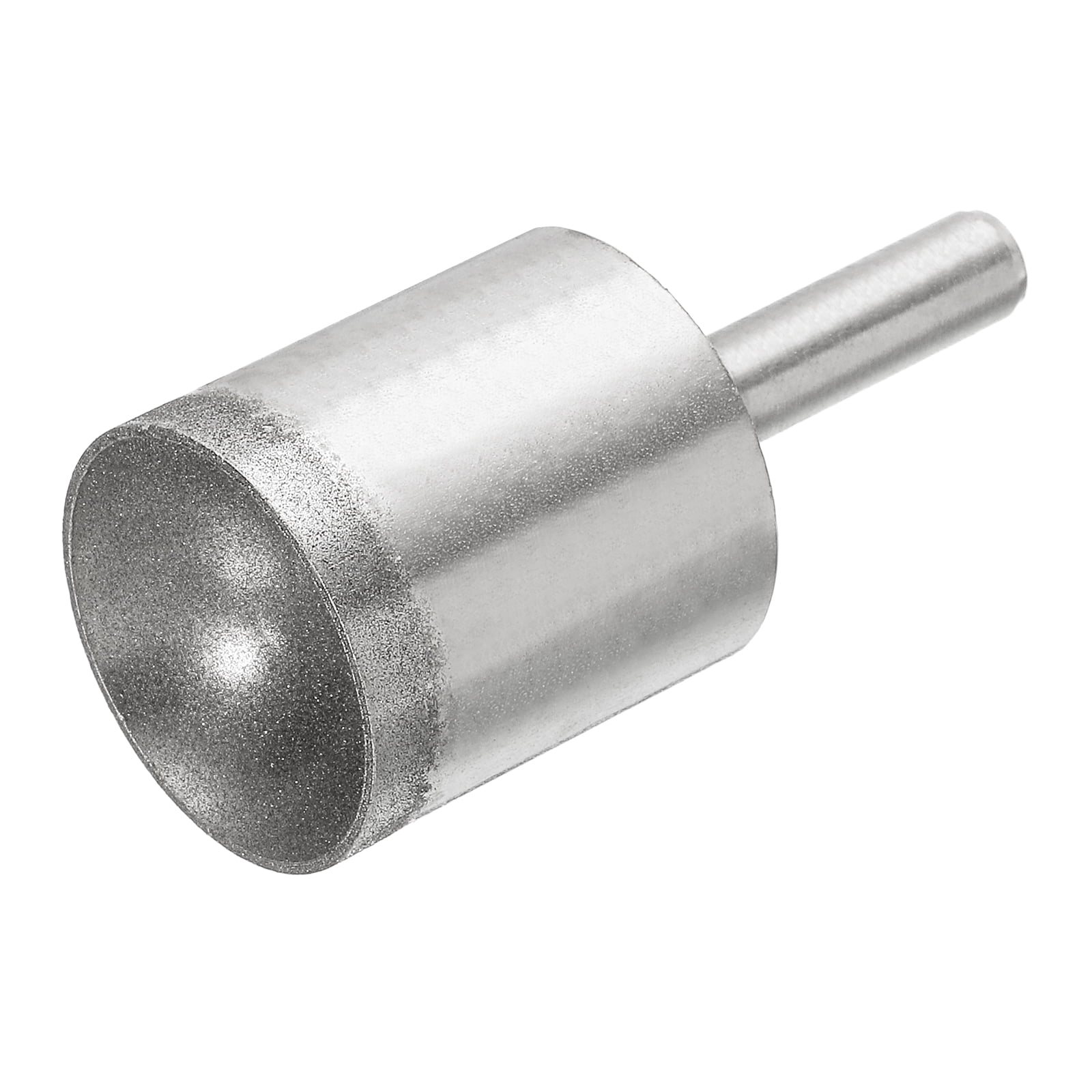 Uxcell 23mm 600 Fine Grits Diamond Mounted Point Spherical Concave Head ...