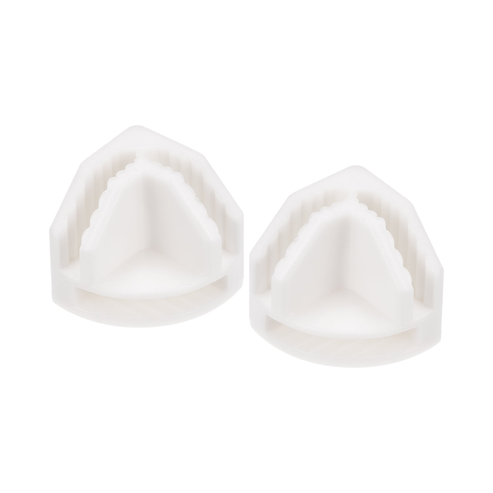 Uxcell 23x23mm Plastic Wire Cube Connectors, Angle Grid Buckle Clip ...