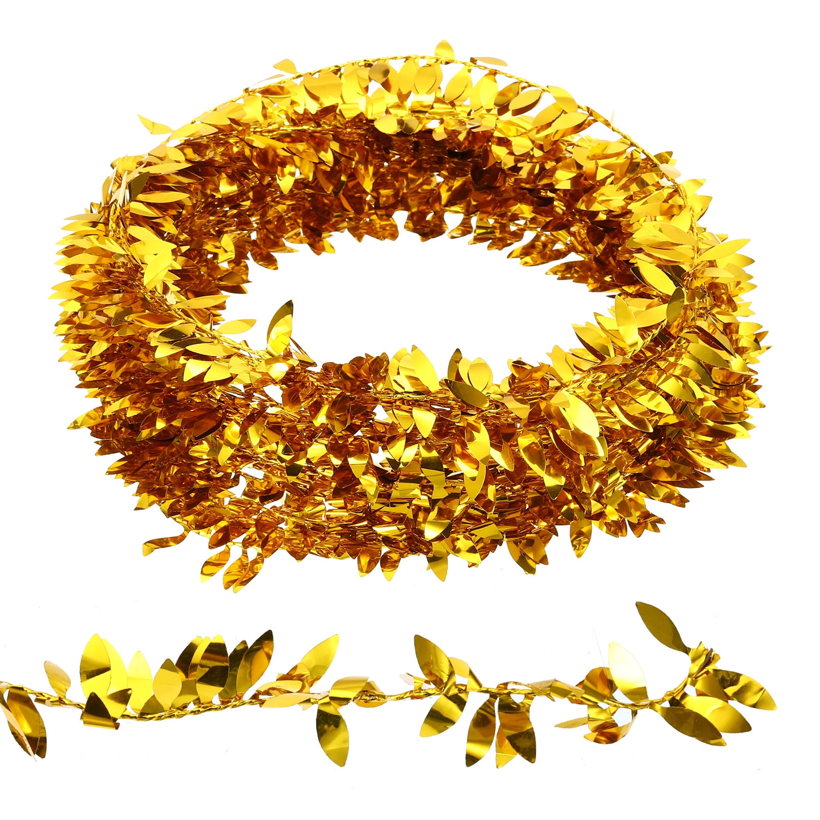Uxcell 24.6ft Artificial Vines Ivy Greenery Garland Fake Vine Leaf ...