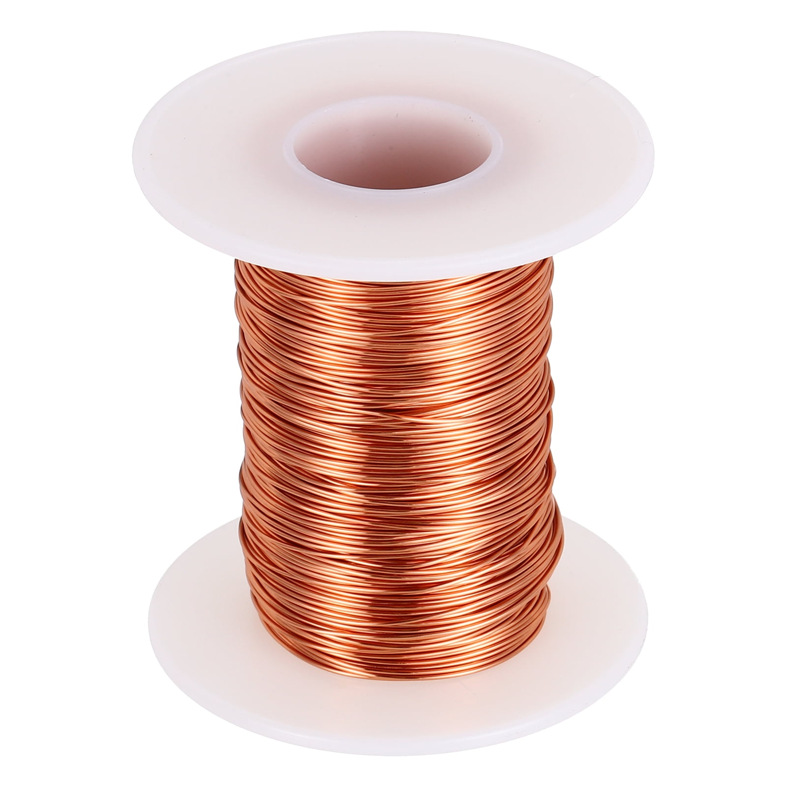 Uxcell 24 AWG Magnet Wire, 24 Gauge Enameled Copper Wire, 4 oz Magnetic ...