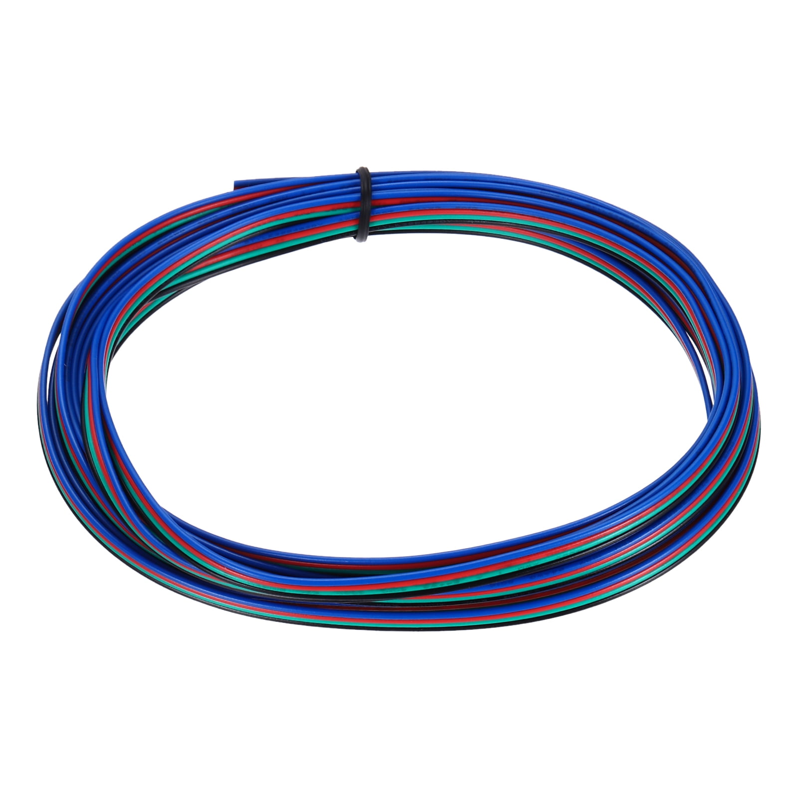 Uxcell 24 Gauge 4 Conductor Electrical Wire Tinned Copper Cable 15FT ...