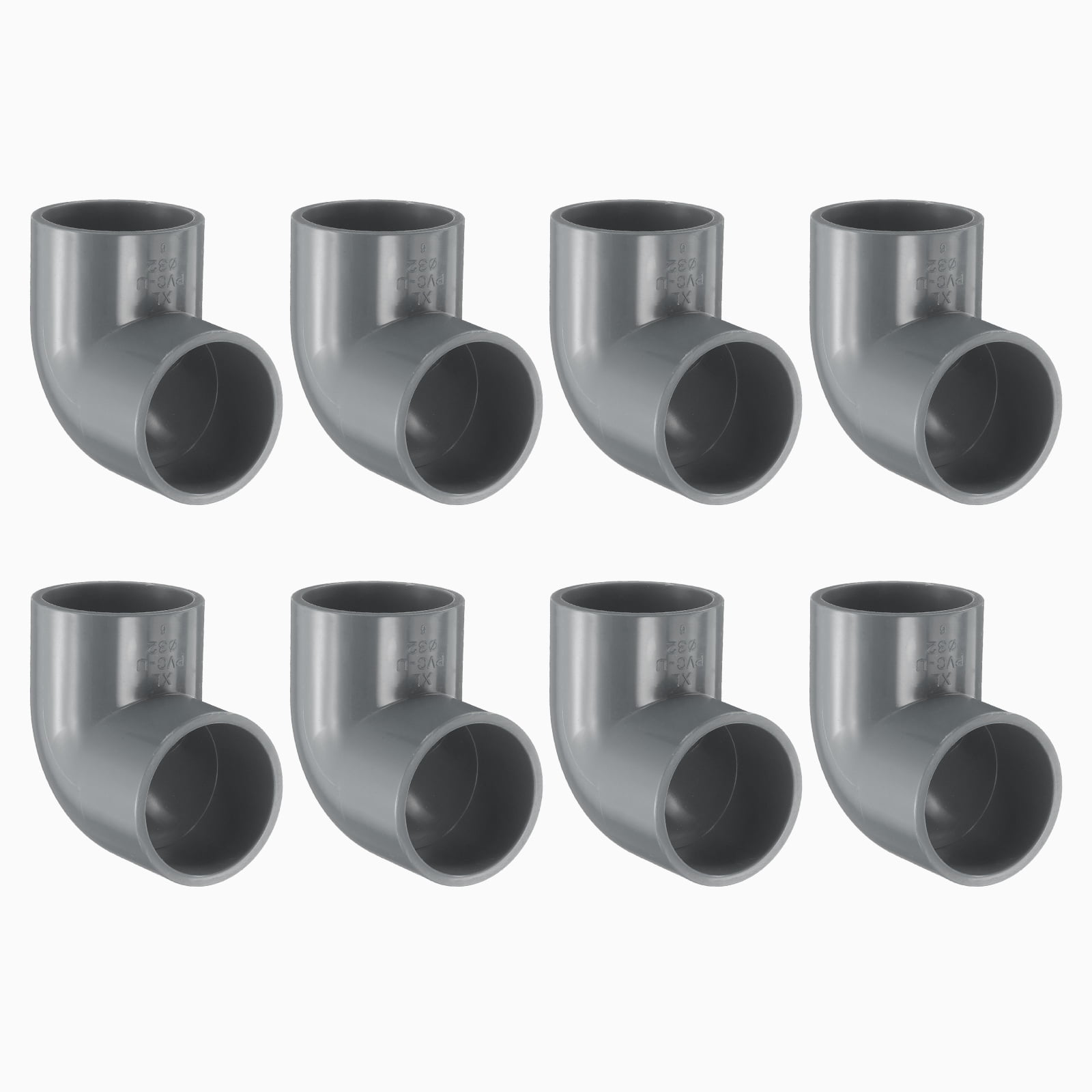 Uxcell 8pcs 1" 90 Degree Elbow Pipe Fittings, Furniture Construction ...