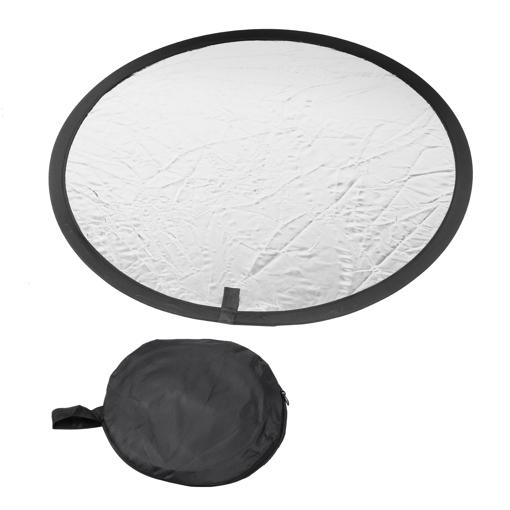 Uxcell 24" Photography Light Reflector, Nylon Double Sided Diffuser ...