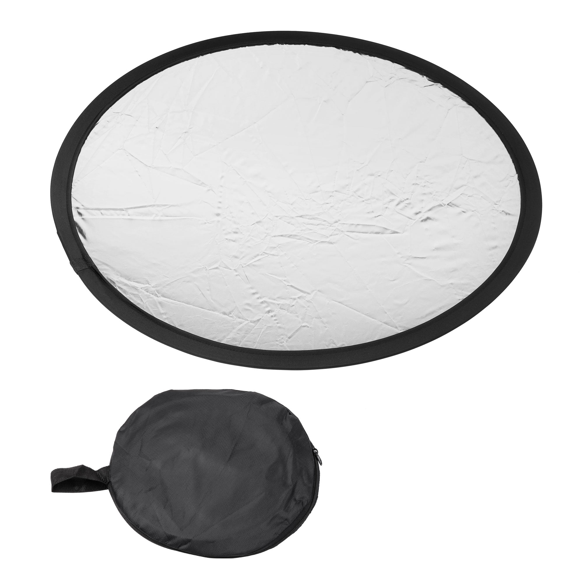 Uxcell 24" Photography Light Reflector, Nylon Double Sided Diffuser ...