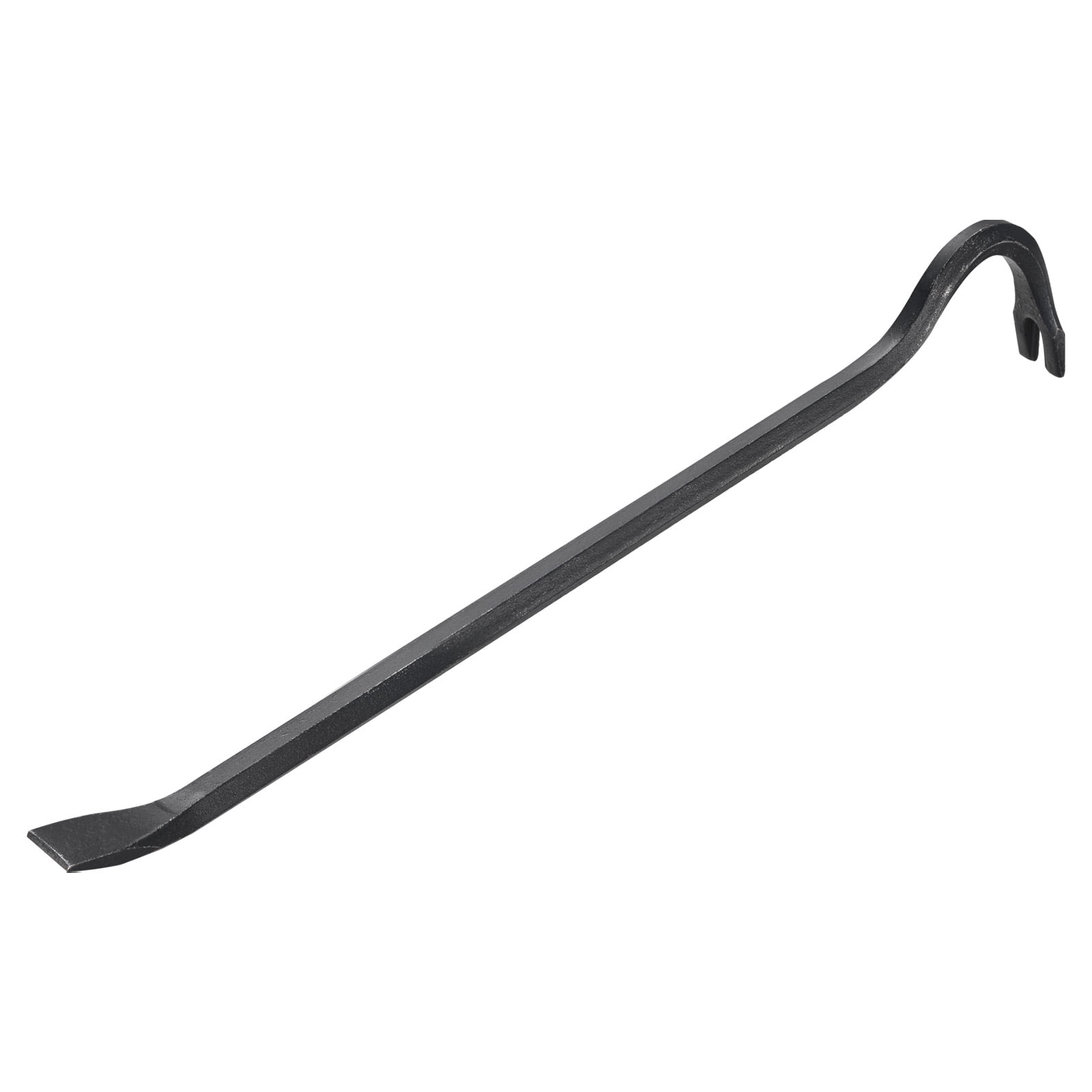 Uxcell 24 inch Wrecking Bar Steel Hexagonal Bar Angled Chisel End Wide ...