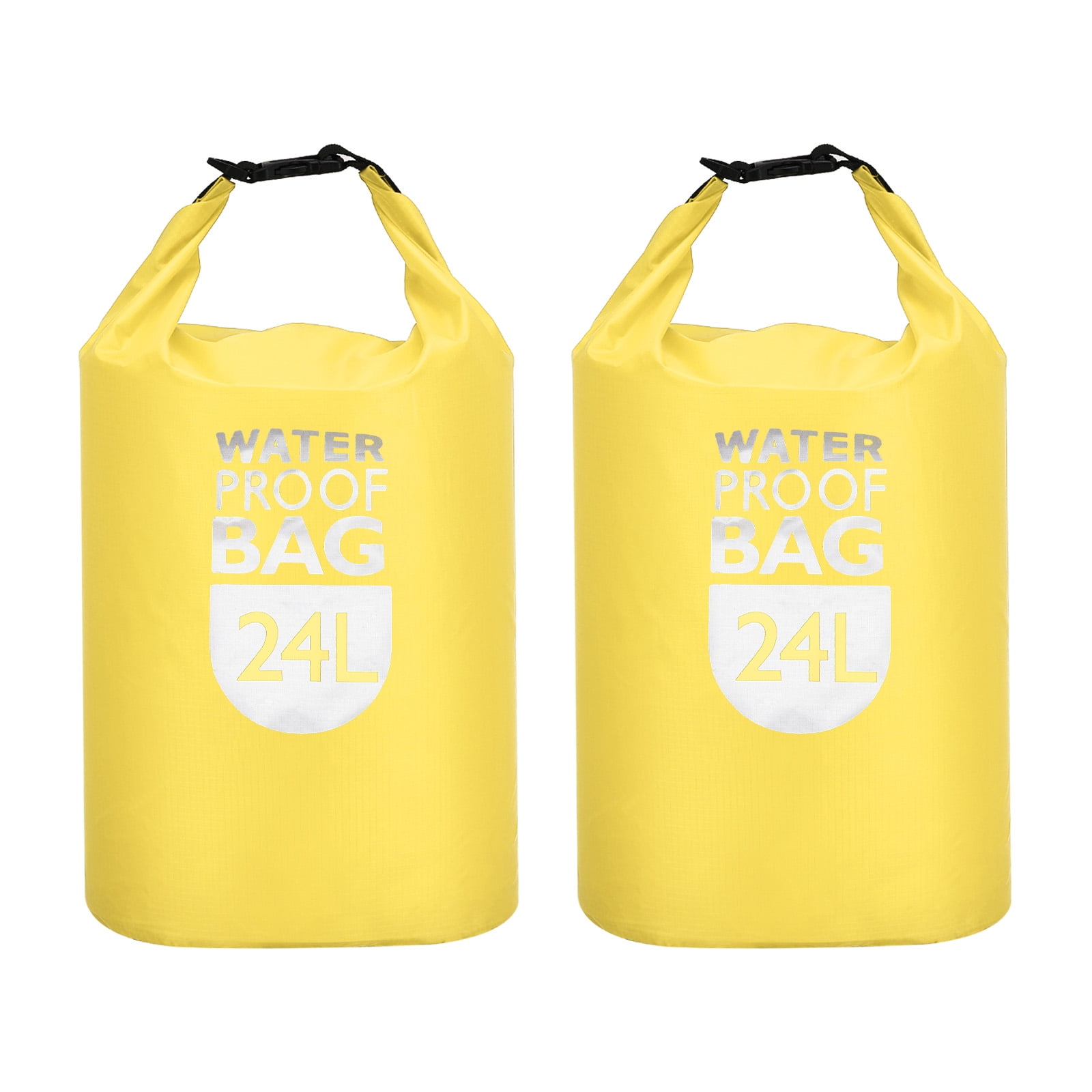 Uxcell 24L Waterproof Dry Bag, Dry Roll Top Lightweight Dry Storage Bag ...