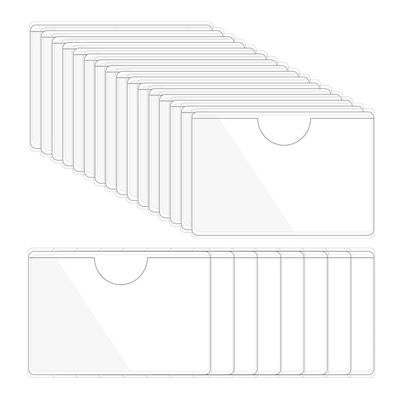 Self Adhesive Index Card Pockets