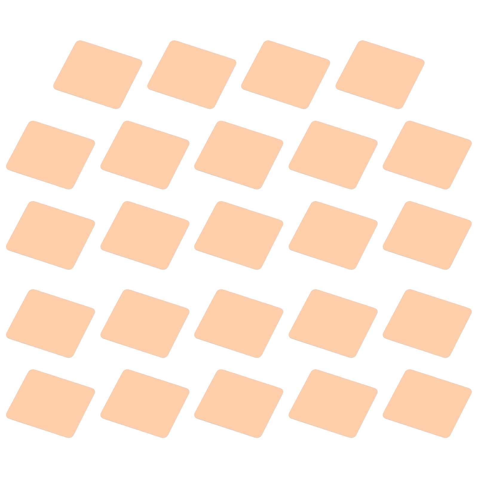 Uxcell 24Pcs Copper Heatsink Pad Shim, (14 x 12.4 x 0.1mm) - Thermal ...