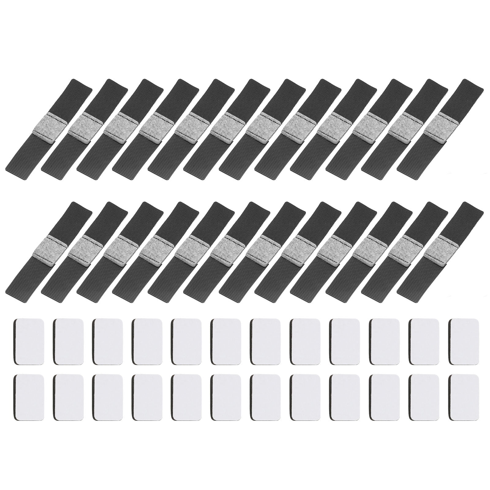Uxcell 24Pcs Wrap-Around Felt Furniture Pads, 5.7 x 1.2" Chair Leg ...