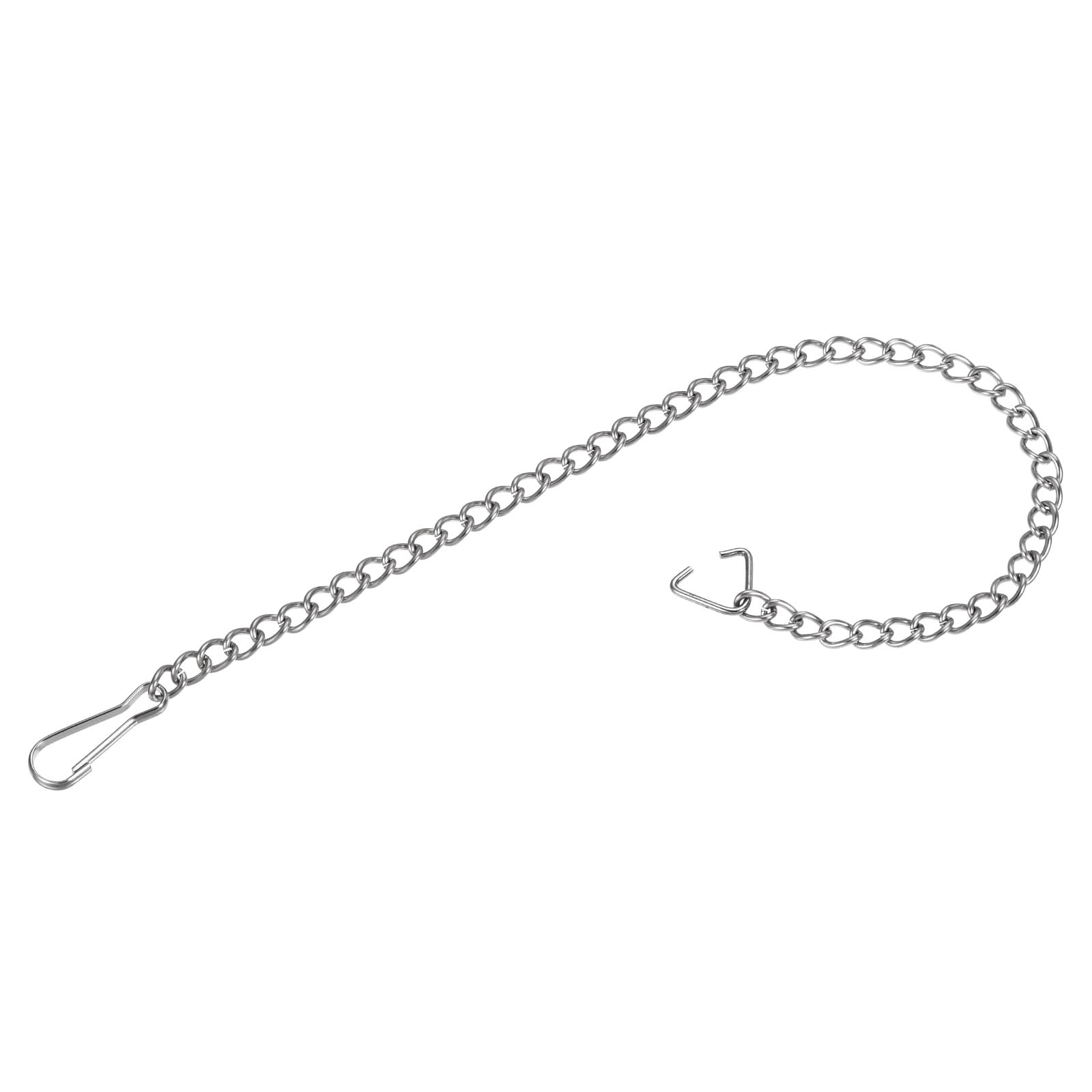 Uxcell 24cm Toilet Handle Lever Flush Replacement Toilet Flapper Chain ...
