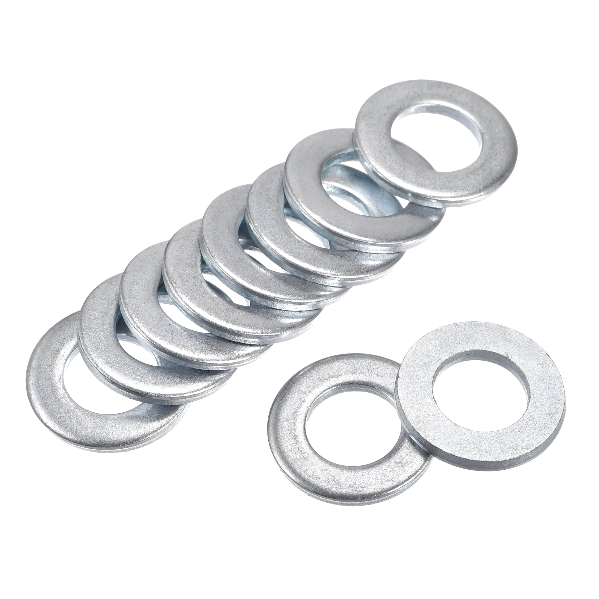 Uxcell 24mm x 13mm x 2.5mm Carbon Steel Flat Washer for Screw Bolt ...