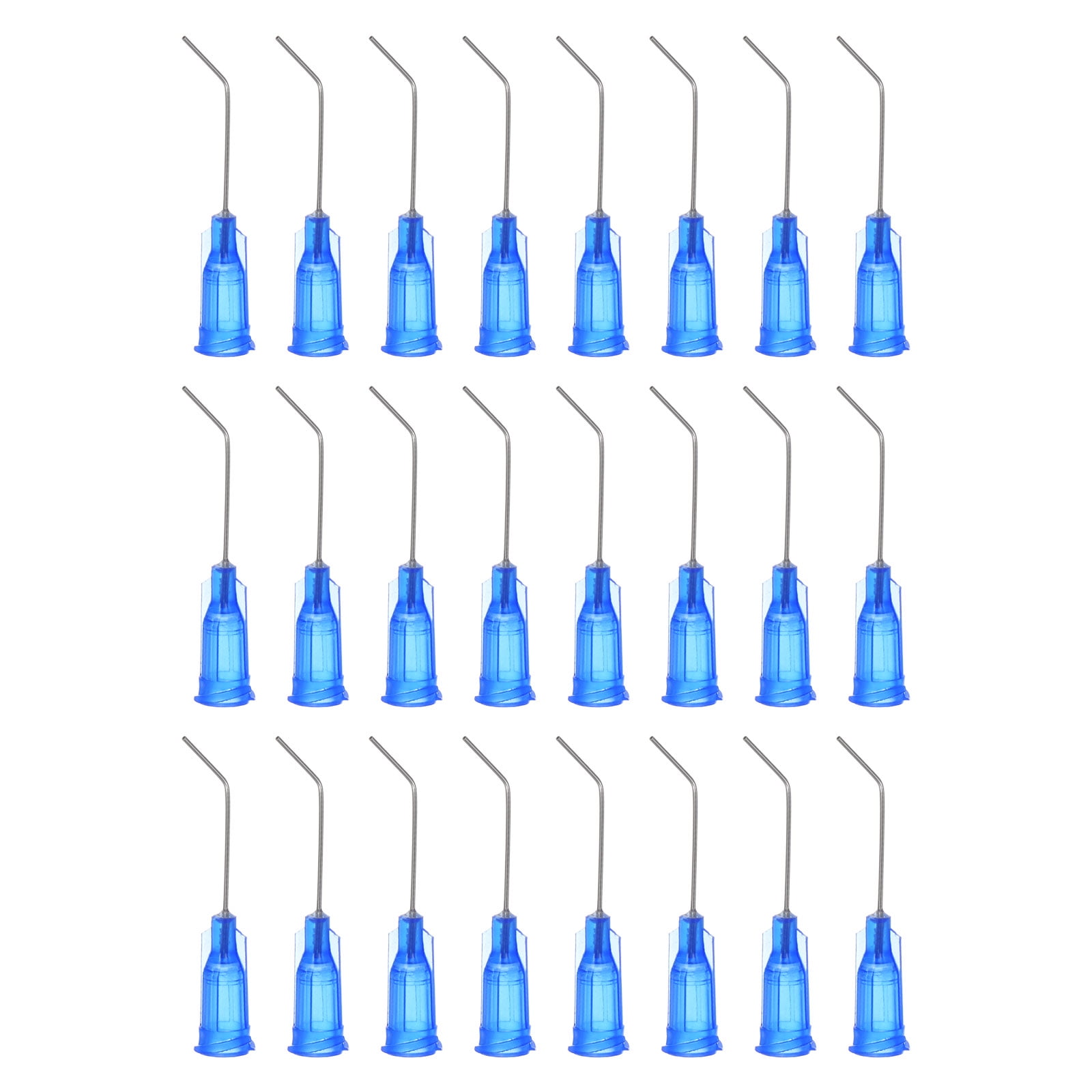 Uxcell 24pcs Blunt Tip Dispensing Needles 22 Gauge 1 Inch for Oil or ...