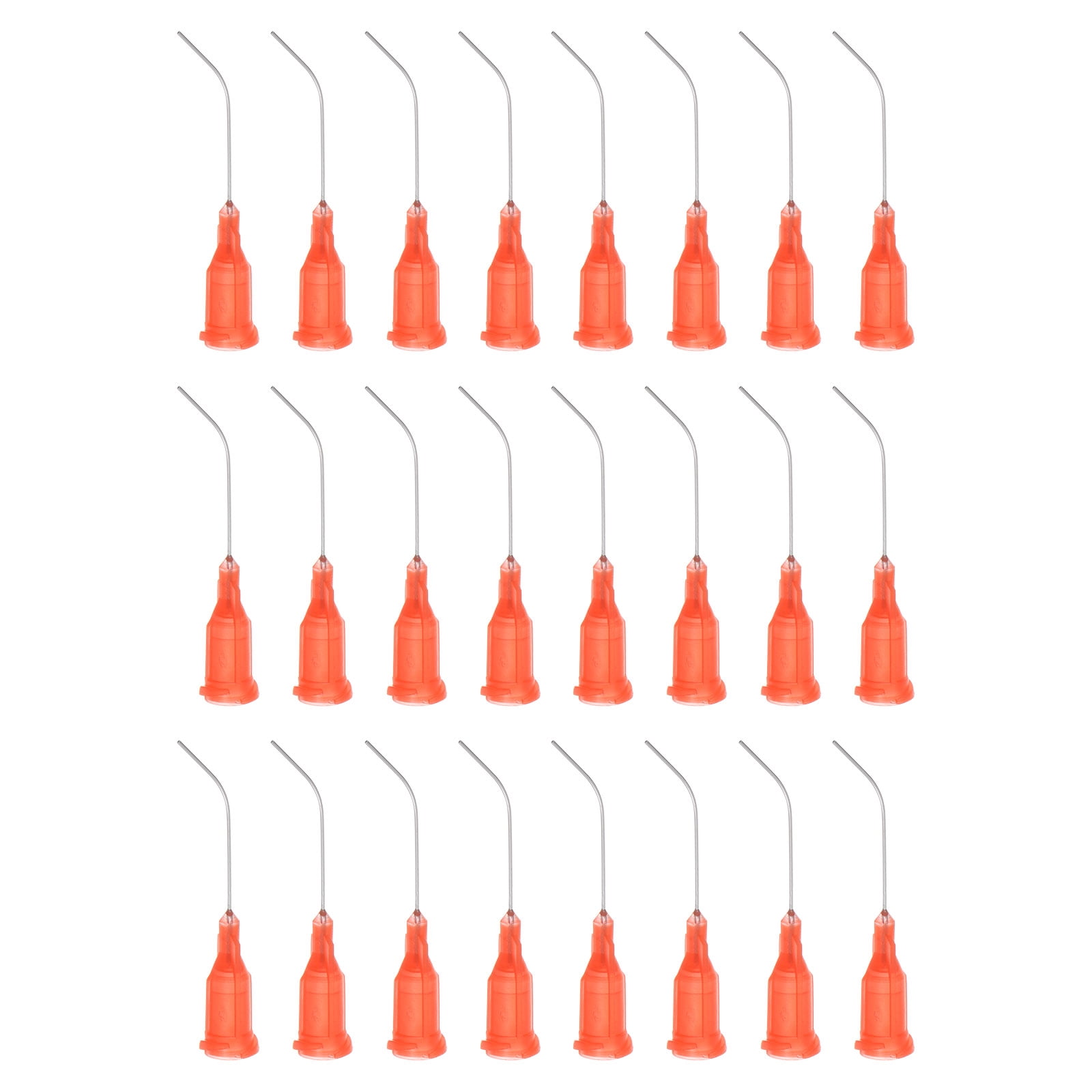 Uxcell 24pcs Blunt Tip Dispensing Needles 24 Gauge 1 Inch for Oil or ...