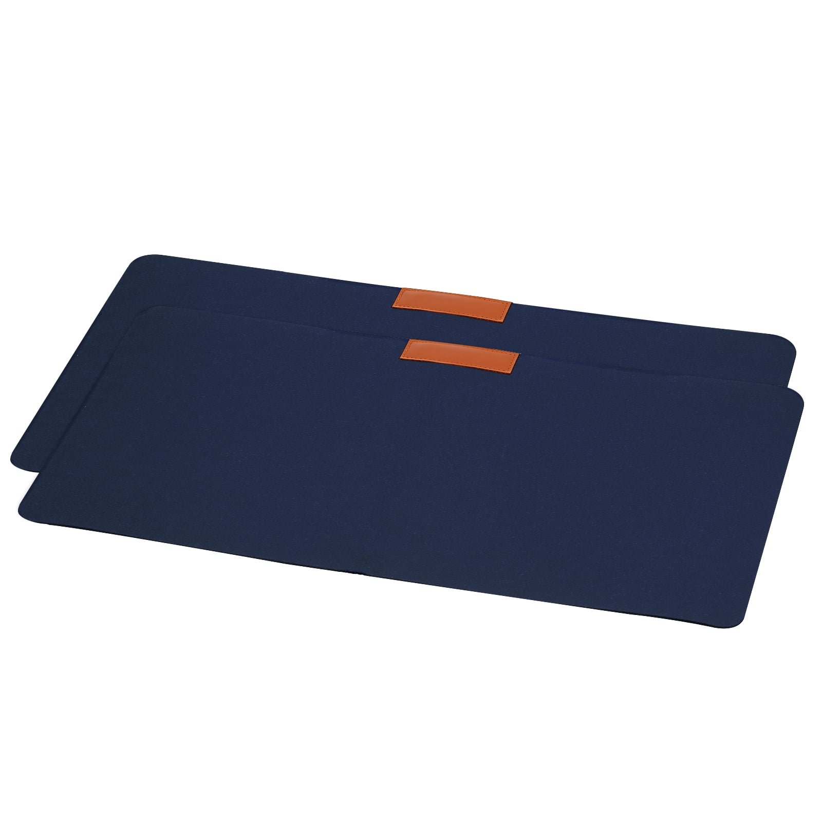 Uxcell 24x12" Desk Mat Protector, 2 Pack Dual Side Soft Smooth Mouse ...