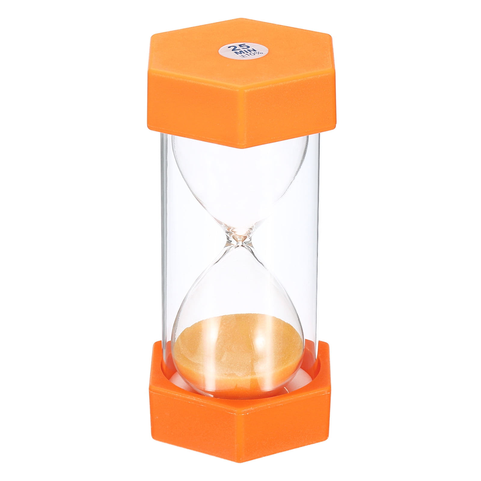 Uxcell 25 Min Sand Timer,Hexagon with Plastic Cover,Count Down Sand ...