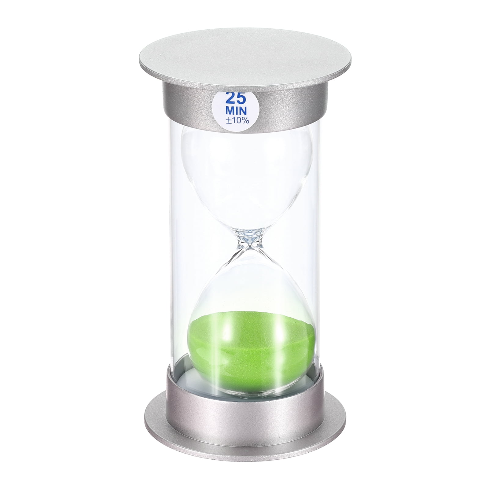 Uxcell 25 Minute Sand Timer, Sandy Clock, Count Down Sand Glass, Green ...