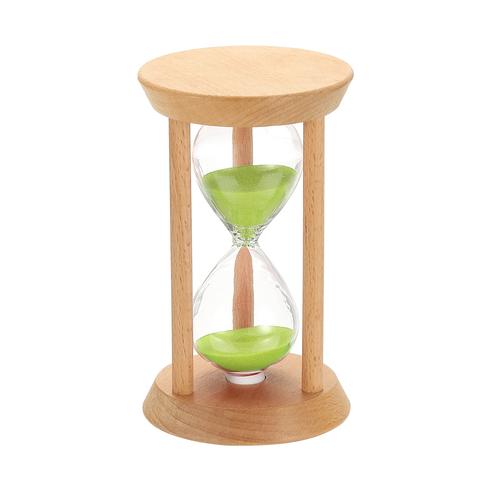 Uxcell 25 Minutes Sand Timer, 1 Pcs Wooden Sand Watch High Glass ...