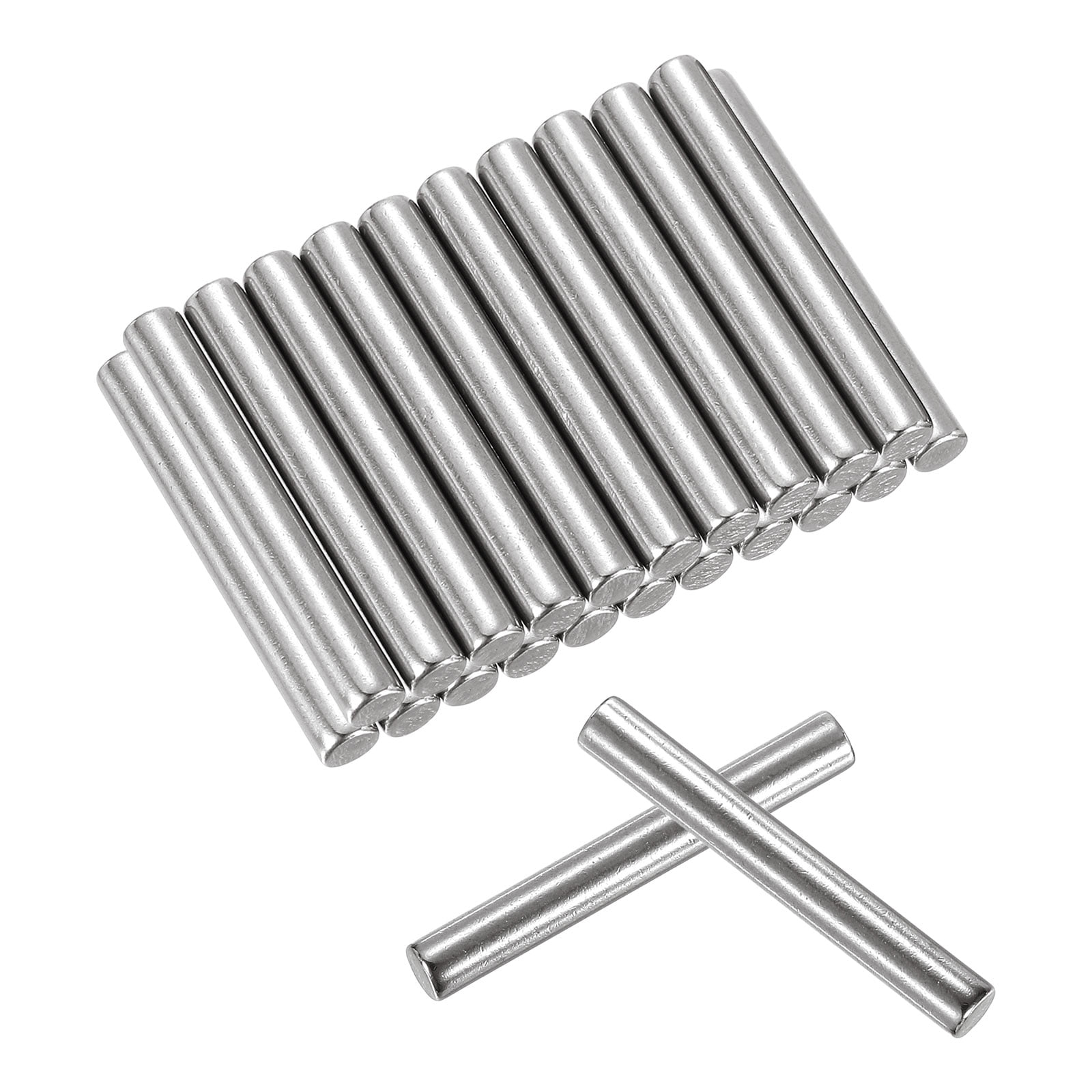 Uxcell 25 Pcs 4mm x 30mm Shelf Pins, Shelf Pegs Shelf Dowel Pins ...