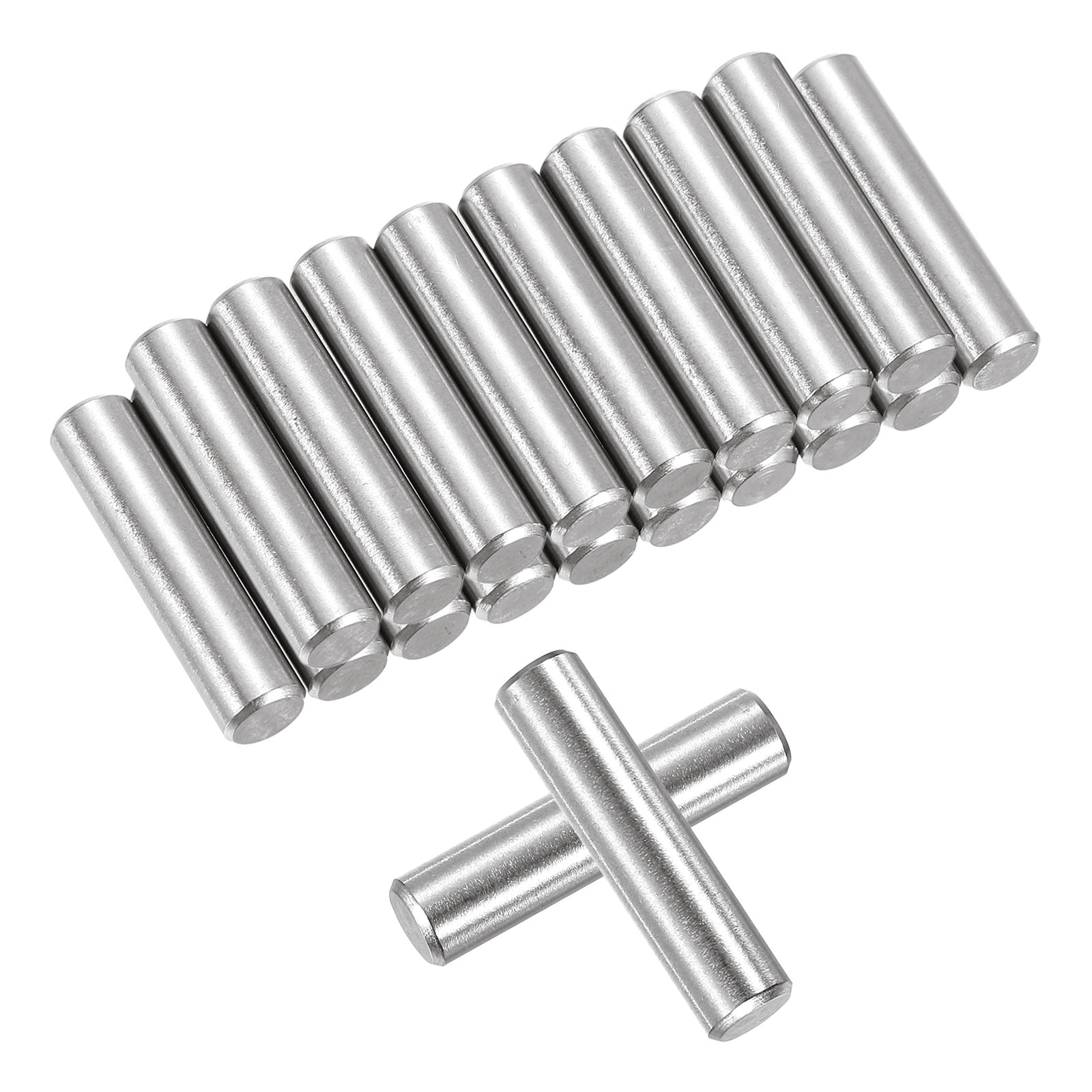 Uxcell 25 Pcs 6mm x 25mm Shelf Pins, Shelf Pegs Shelf Dowel Pins ...