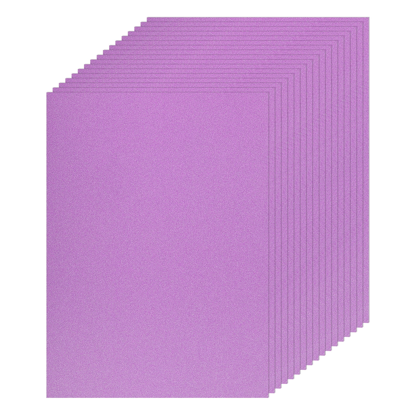 Uxcell 25 Sheet A4 Glitter Dark Pink Card Stock, 8"x11", Shimmer Paper ...