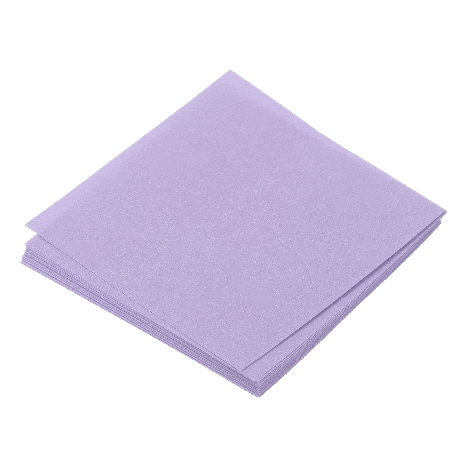 Uxcell 25 Sheet Origami Paper Double Sided Light Purple 2.5x2.5 Inch ...
