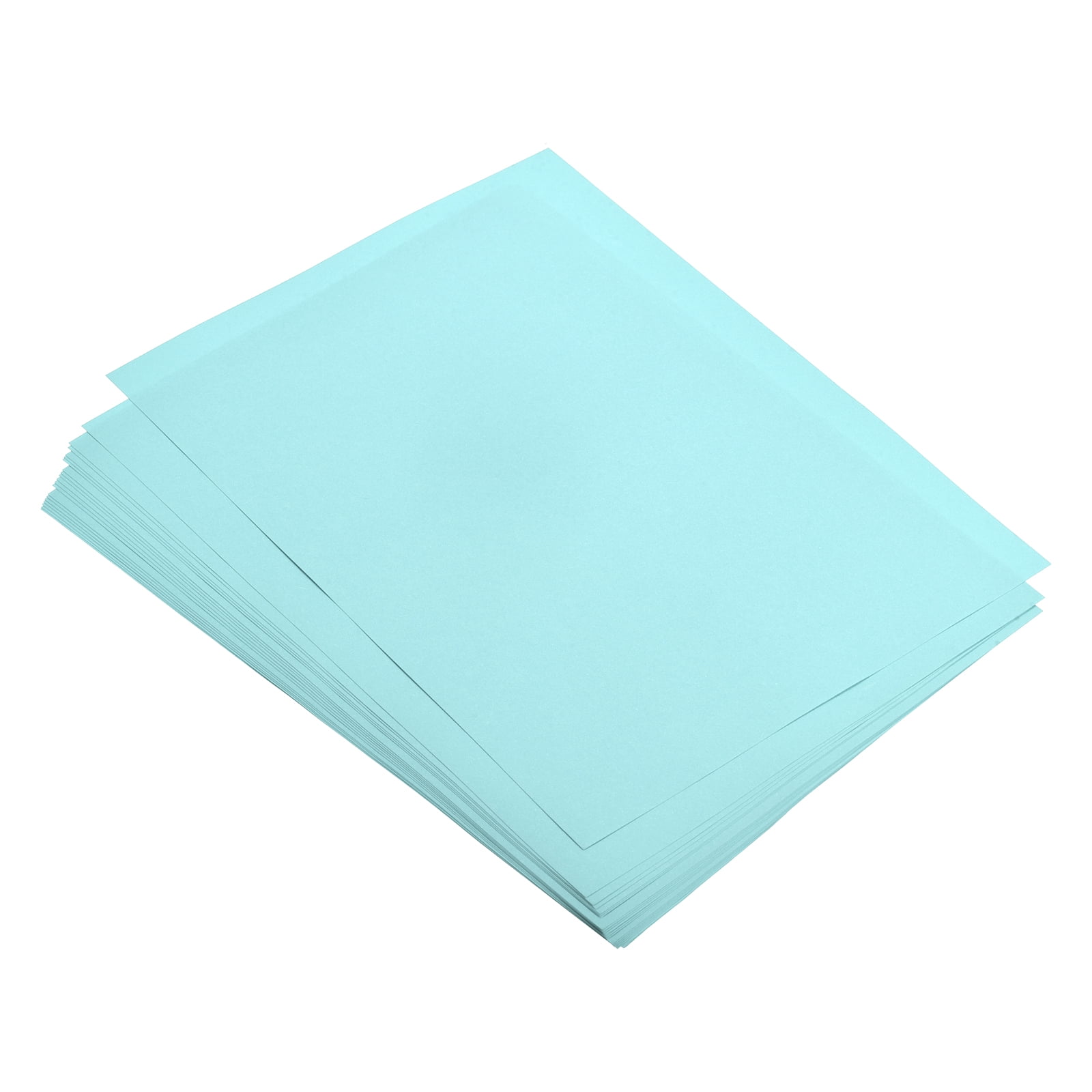 Uxcell Colored Copy Paper 16.5x11.7" 80gsm Light Blue 25 Sheets ...