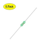 Uxcell 250V 0.5A Fuse Axial Leaded for Telecom Communication Metal ...