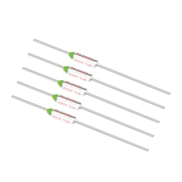 Uxcell 250V 10A TF 216 Celsius Temperature Thermal Fuse Electrical ...