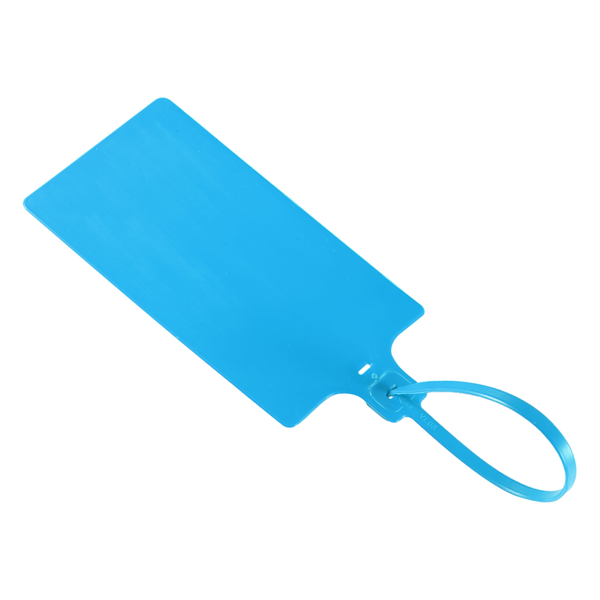 Uxcell 255mm Long Plastic Anti-Tamper Security Tag Ties Blue 50 Count ...