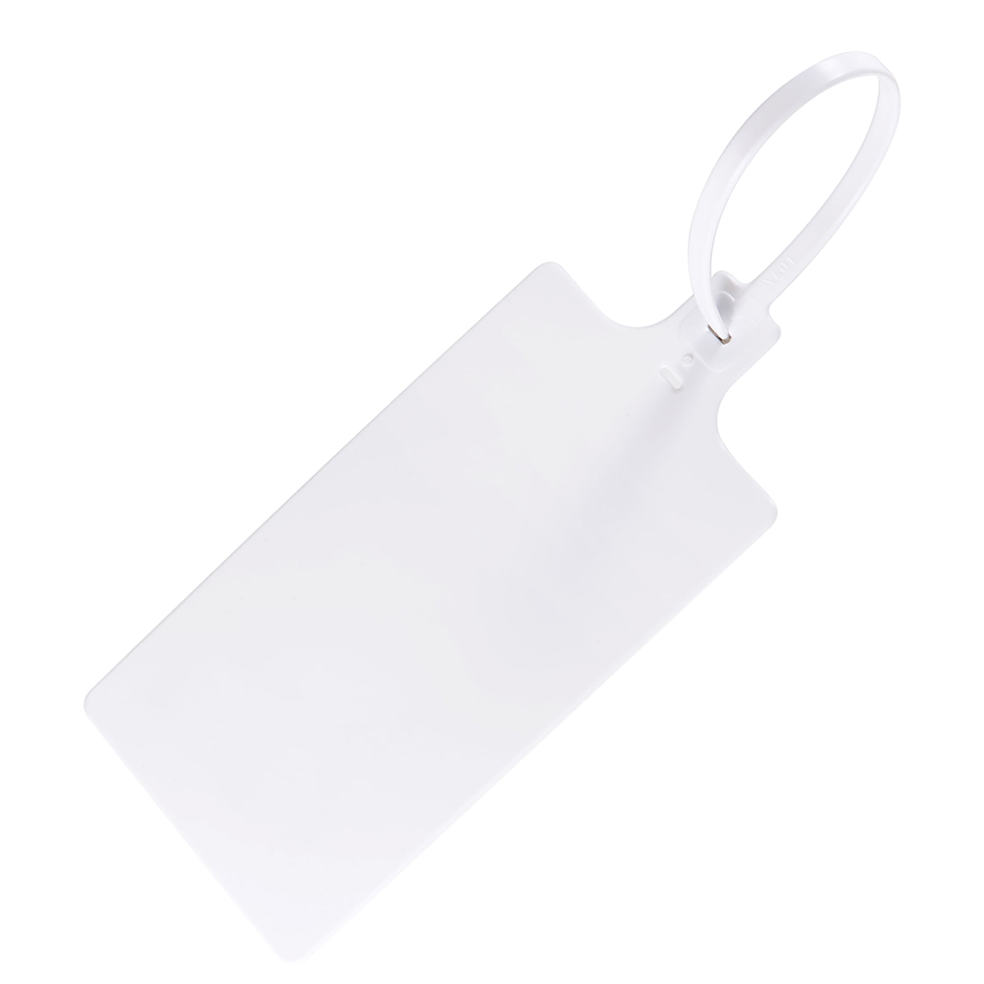 Uxcell 255mm Long Plastic Anti-Tamper Security Tag Ties White 50 Count ...