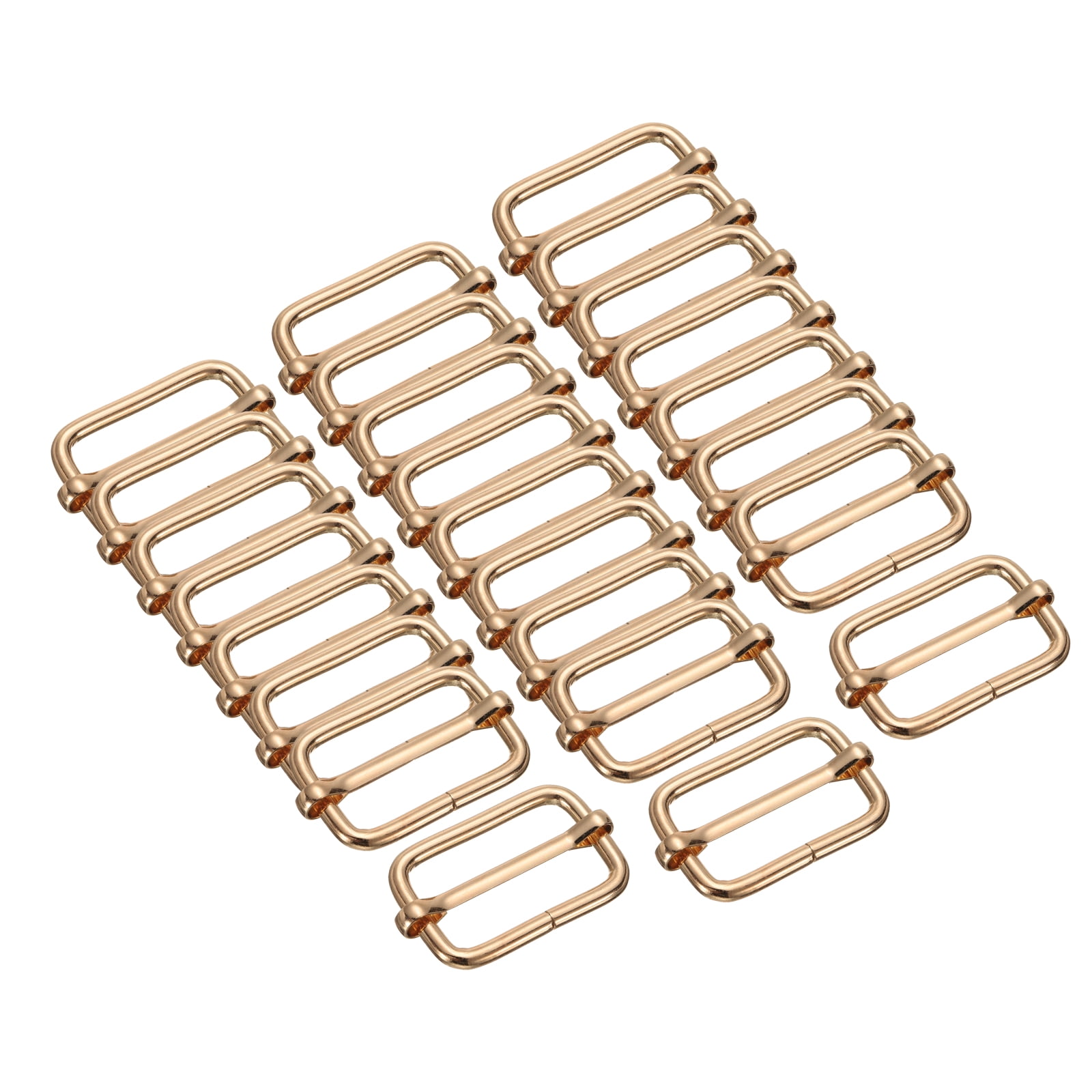 25PCS Metal Slide Adjustable Buckle 1 2/7" Adjuster Webbing Strap ...