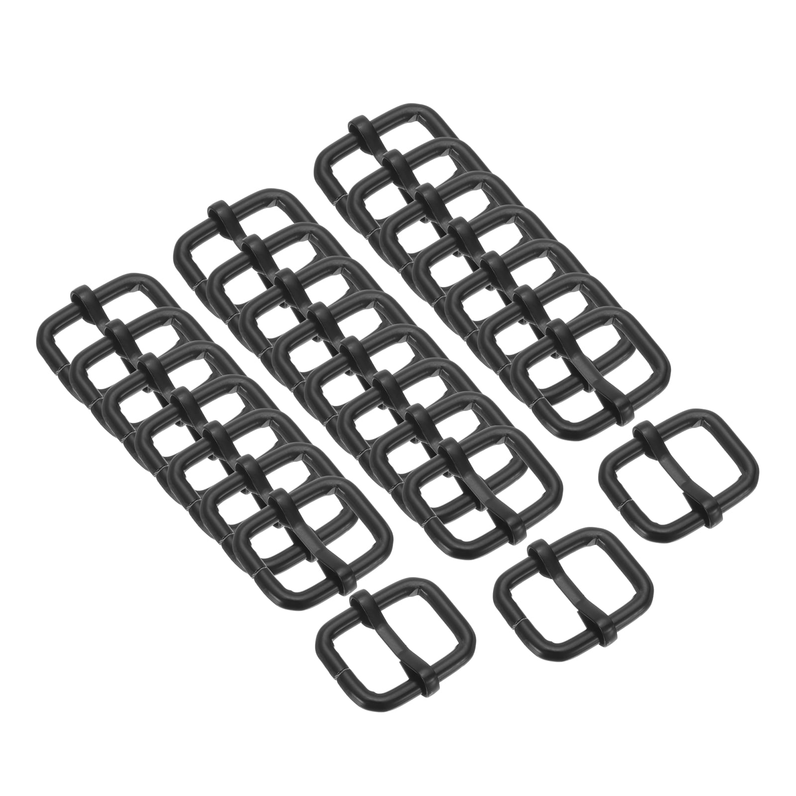 25PCS Metal Slide Adjustable Buckle 1/2" Adjuster Webbing Strap Slider ...