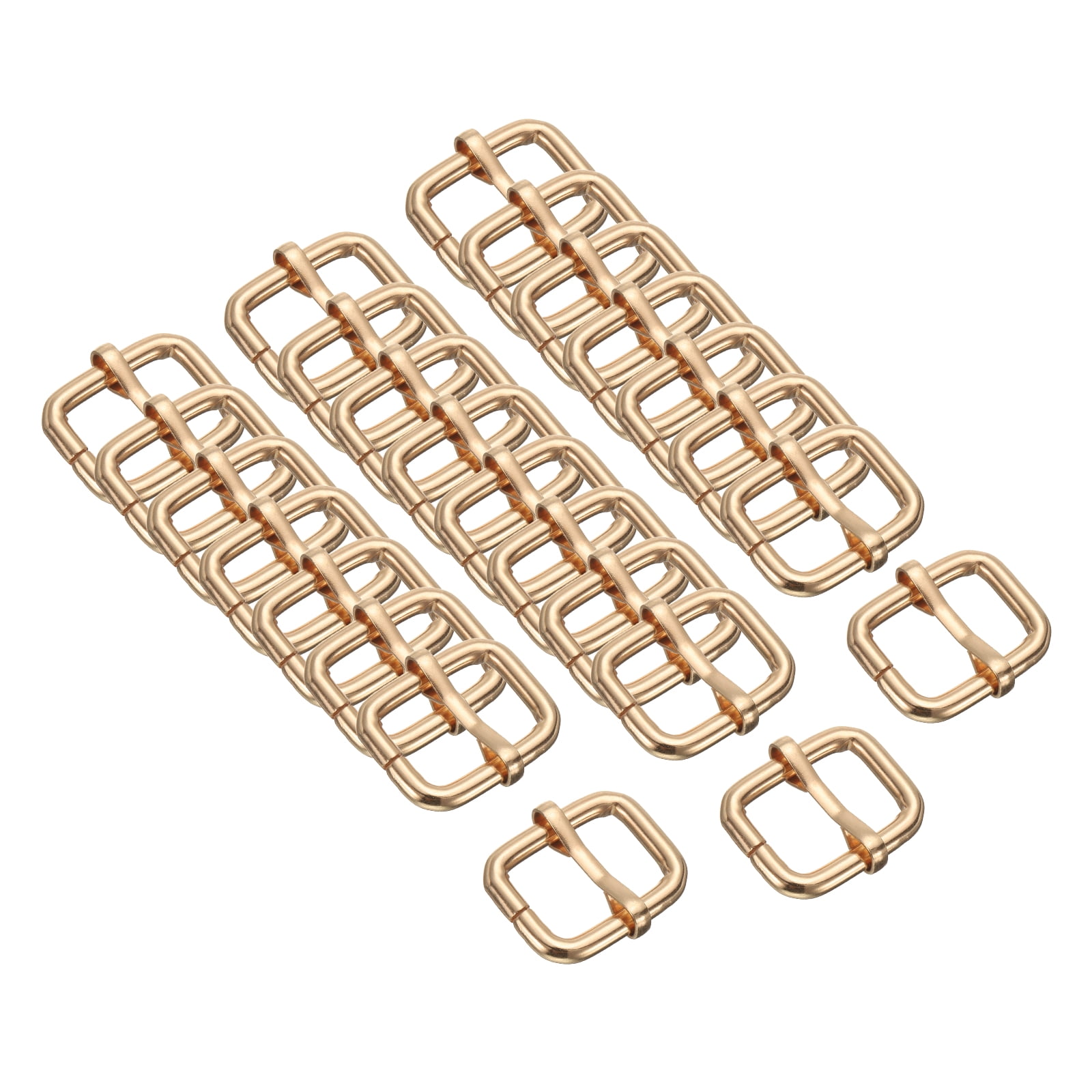 25PCS Metal Slide Adjustable Buckle 1/2" Adjuster Webbing Strap Slider ...